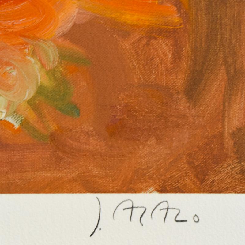 John Asaro, "Arabian Blanket" Limited Edition, Numbered 68/195 and Hand ...
