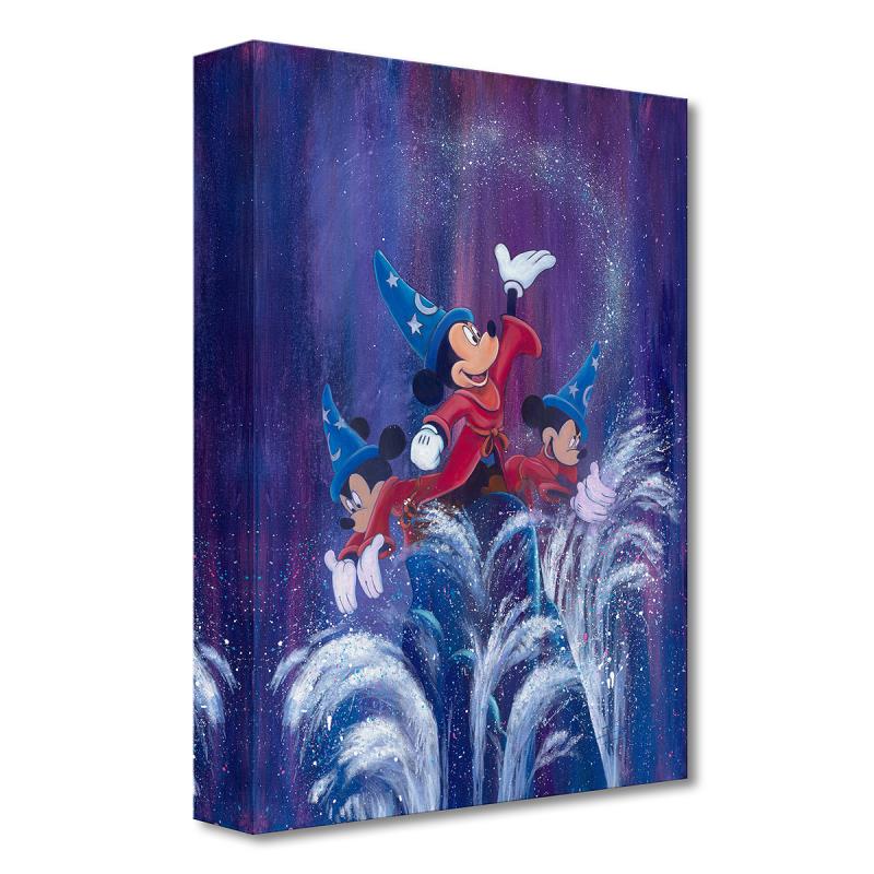 Stephen Fishwick, "Mickey's Waves of Magic" Limited Edition Canvas from ...