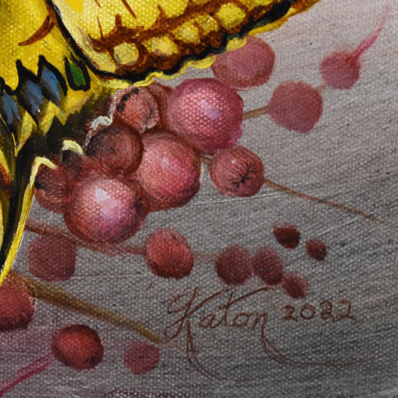 Martin Katon, Original Oil Painting on Canvas, Hand Signed with Letter ...