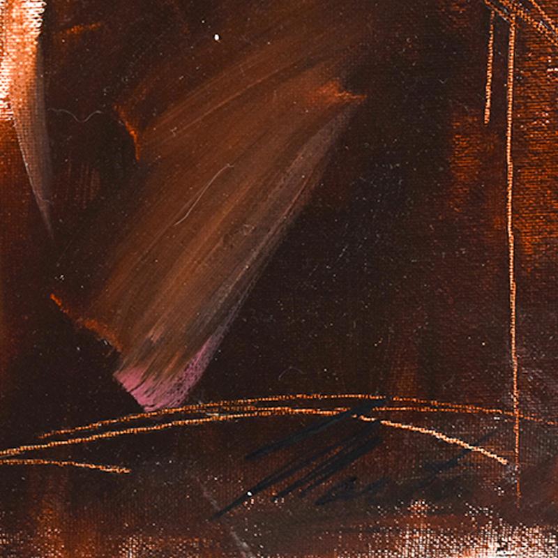 Marta Wiley, Original Mixed Media Painting on Canvas (32" x 52"), Hand ...