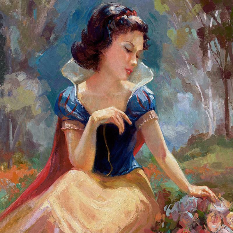 "Gathering Flowers " Limited edition canvas by Lisa Keene from the ...