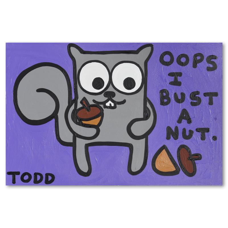 EXPLICIT CONTENT Todd Goldman Original Painting (inappropriate content ...