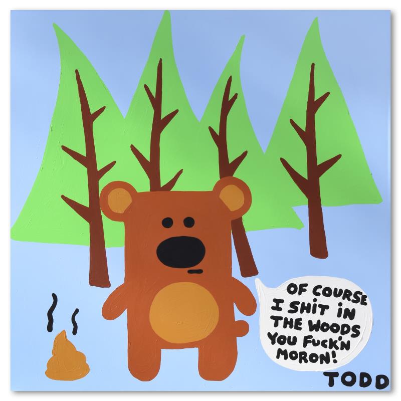 EXPLICIT CONTENT Todd Goldman Original Painting (inappropriate content ...