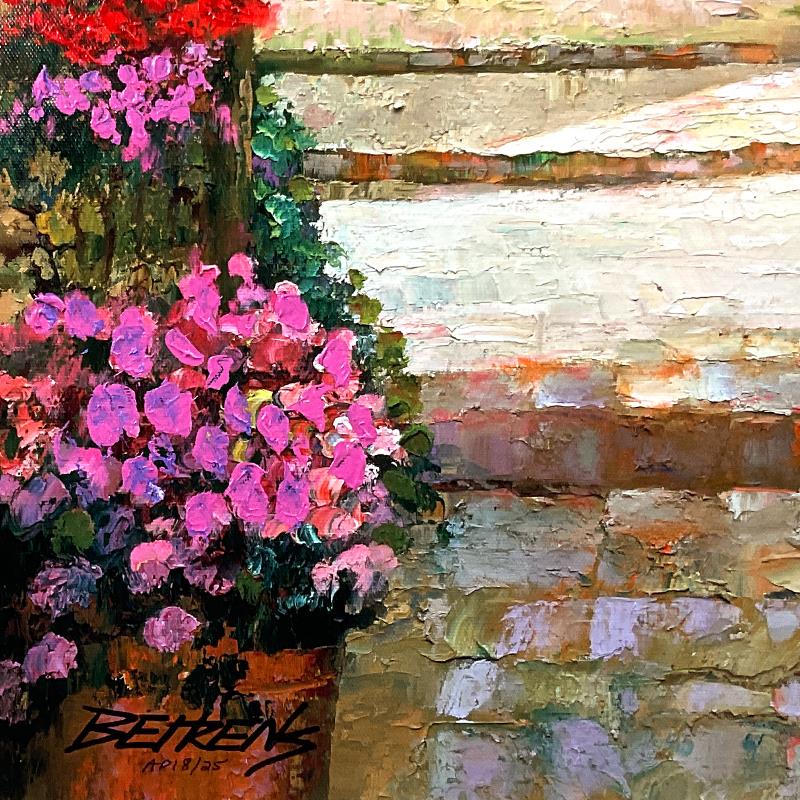 Howard Behrens (1933-2014), "Via St. Tropez" Hand Embellished Limited ...