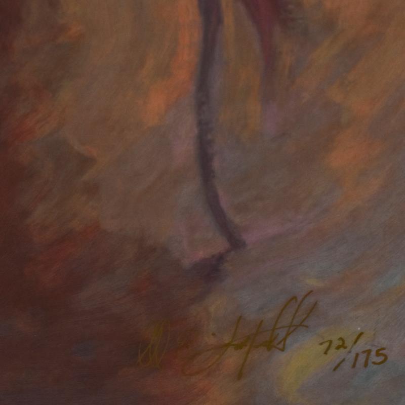 Don Hatfield, "Day Dreaming" Limited Edition on Clayboard, Numbered 72/ ...