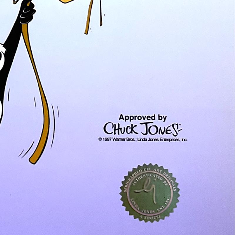Chuck Jones (1912-2002), "Pepe and Penelope" Animated Serigraph Cel ...