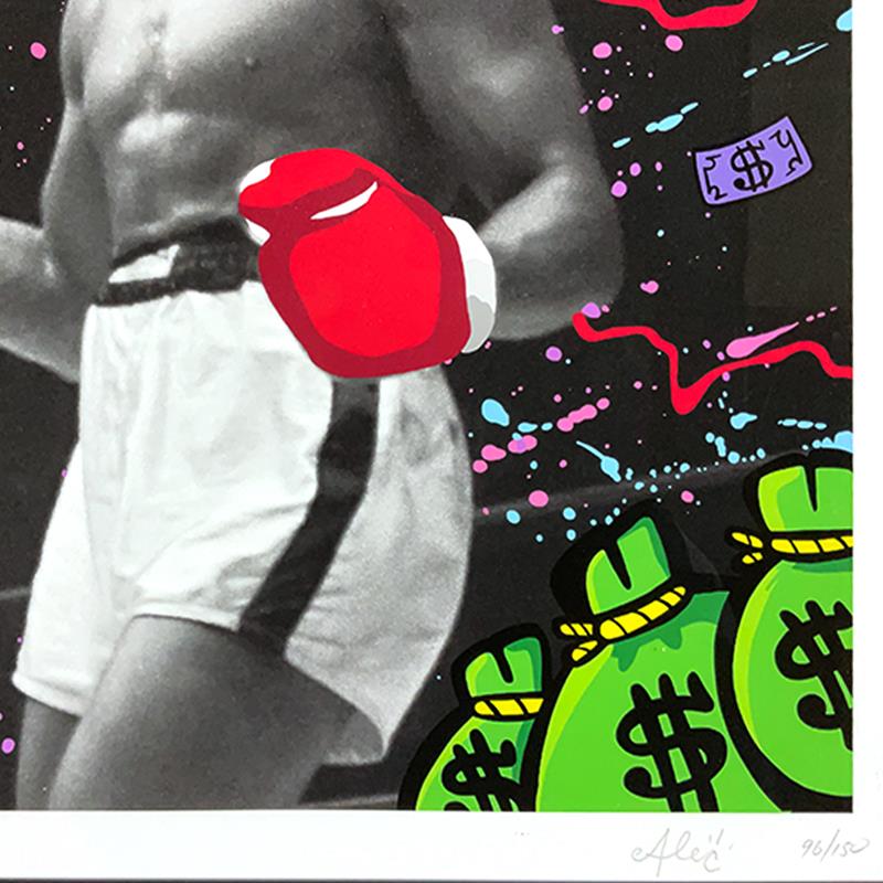 Alec Monopoly, "Ali #2" Framed Limited Edition, Numbered 96/150 and ...