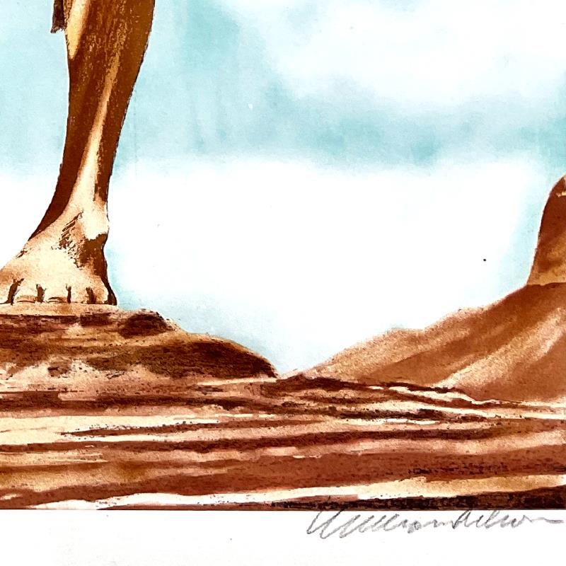 William Nelson, "The Archer" Limited Edition Lithograph, Numbered and ...