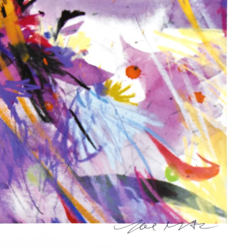 Zoe Mac, "Rhapsody" Limited Edition Lithograph, Numbered and Hand ...