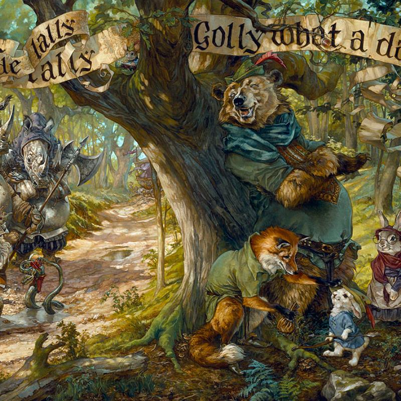 Heather Edwards, "Oo-De-Lally" Hand Embellished, Hand Signed Limited ...