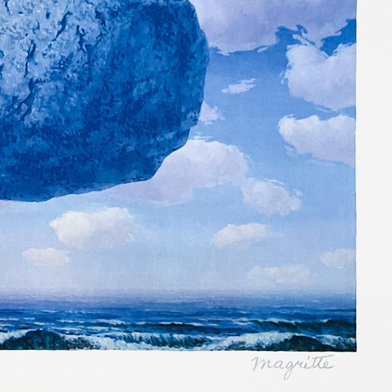 Rene Magritte 1898-1967 (After), "La Fleche de Zenon" Framed Limited ...