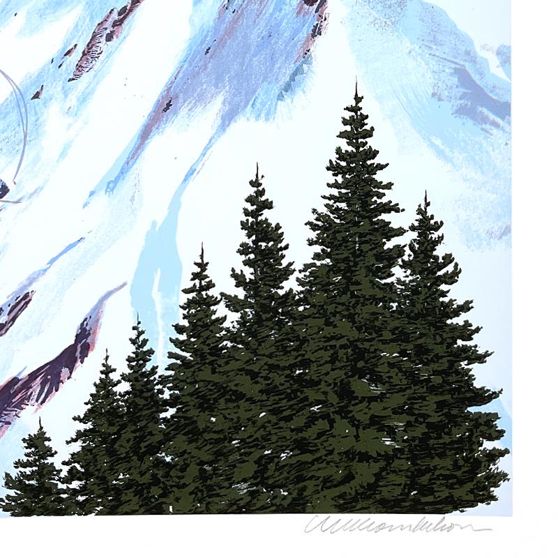 William Nelson, "Rocky Mountain Slope" Limited Edition Lithograph ...