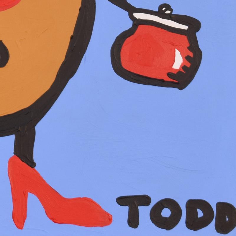 EXPLICIT CONTENT Todd Goldman Original Painting (inappropriate content). | Property Room