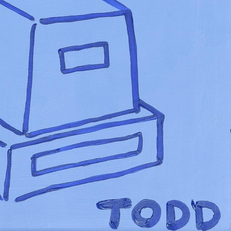 EXPLICIT CONTENT Todd Goldman Original Painting (inappropriate content). | Property Room