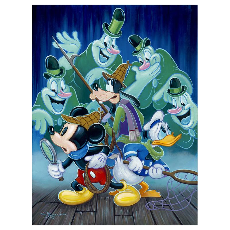 Tim Rogerson, "Ghost Chasers" Limited Edition Canvas from the Disney ...