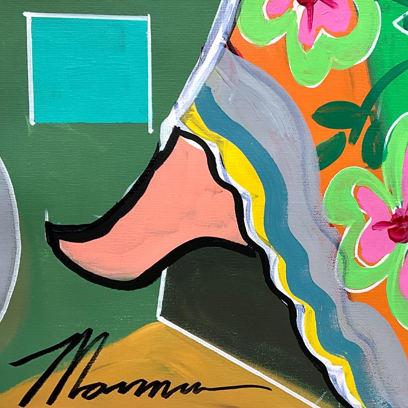 Isaac Maimon, Original Acrylic Painting on Canvas (30" x 40"), Hand ...