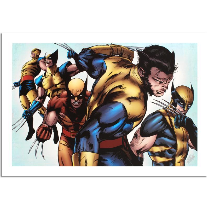 Stan Lee Signed, Marvel Comics AP Limited Edition Canvas "X-Men ...