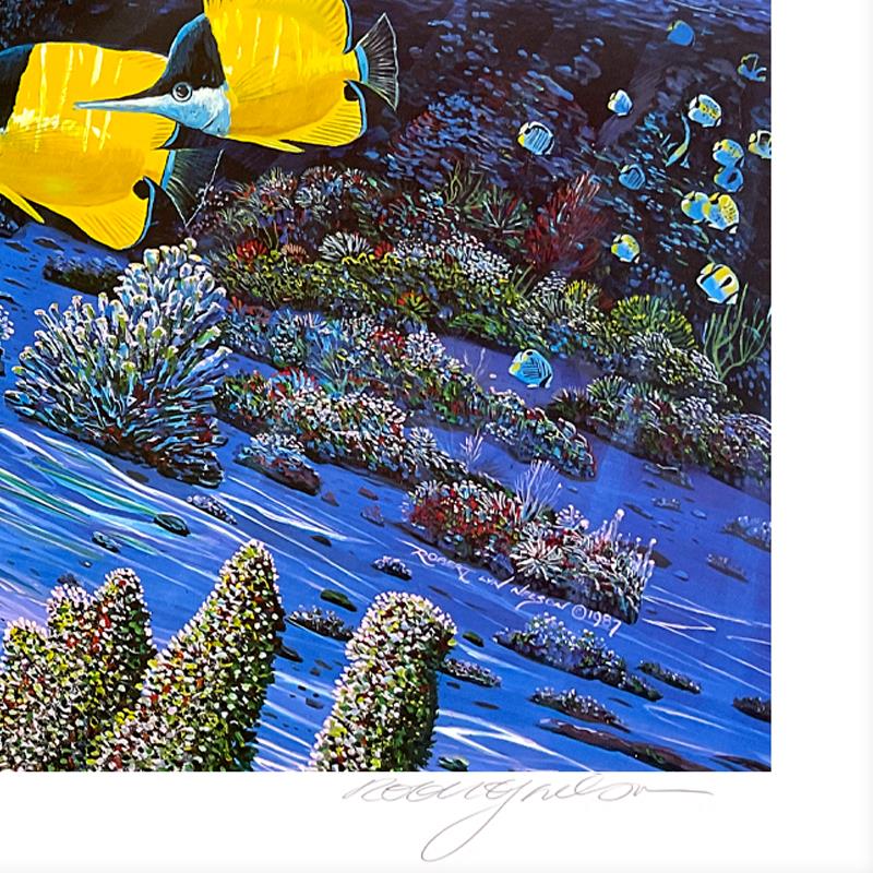 Robert Lyn Nelson, "The Turtle and the Butterfly" Limited Edition Mixed ...