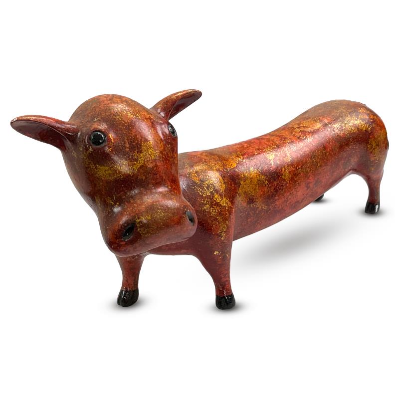 Wang, "Moo Over" Limited Edition Mixed Media Sculpture, Numbered 1/3 ...