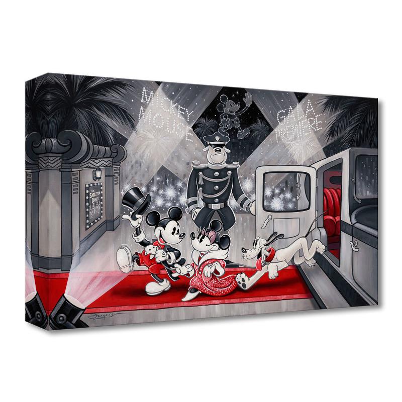 Tim Rogerson, "Mickey's Gala Premiere" Limited Edition Canvas from the ...
