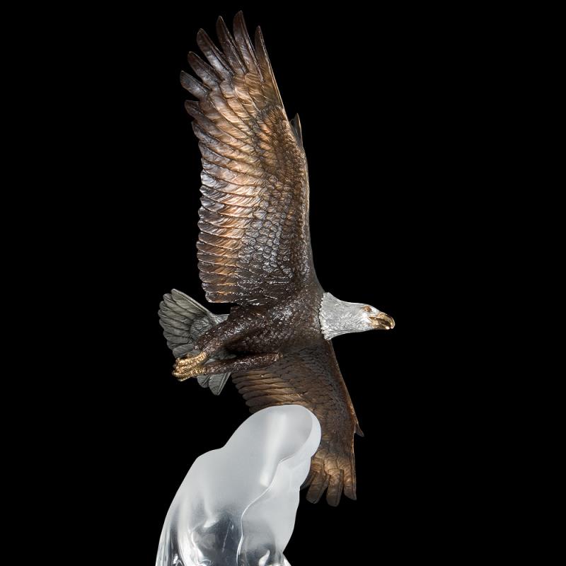 Christopher Pardell, "Cloud King" Limited Edition Mixed Media Lucite ...