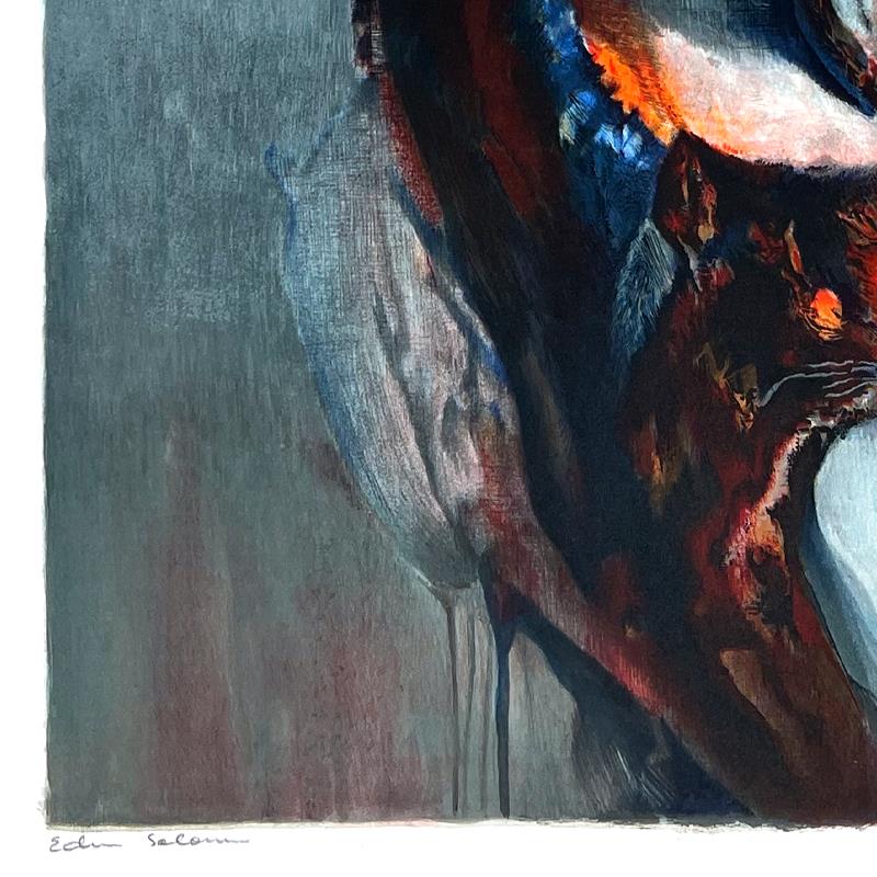 Edwin Salomon (1935-2014), "Cats" Limited Edition Serigraph, Hand ...