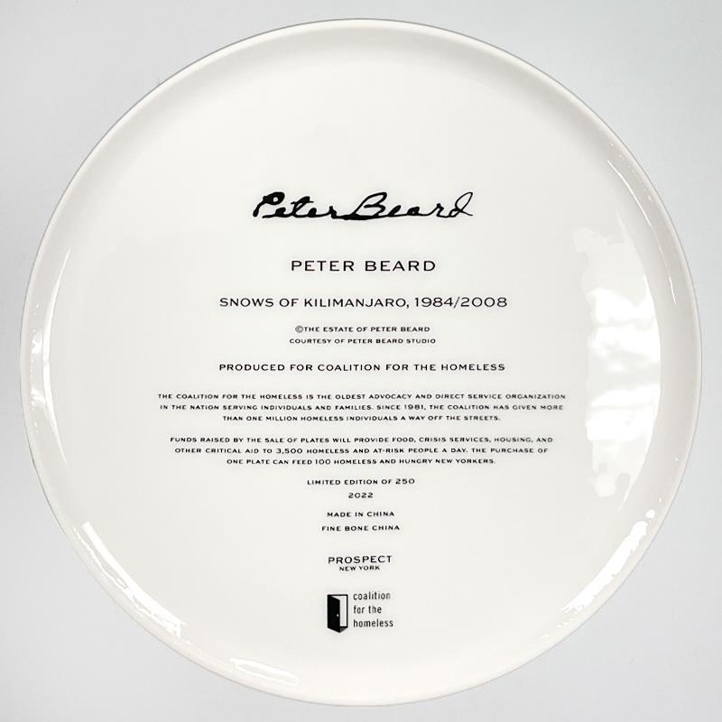 Peter Beard (1938-2020), "Snows of Kilimanjaro" Framed Limited Edition ...