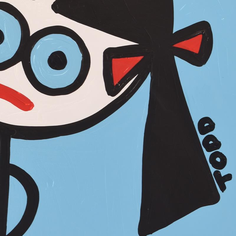 EXPLICIT CONTENT Todd Goldman Original Painting (inappropriate content). | Property Room