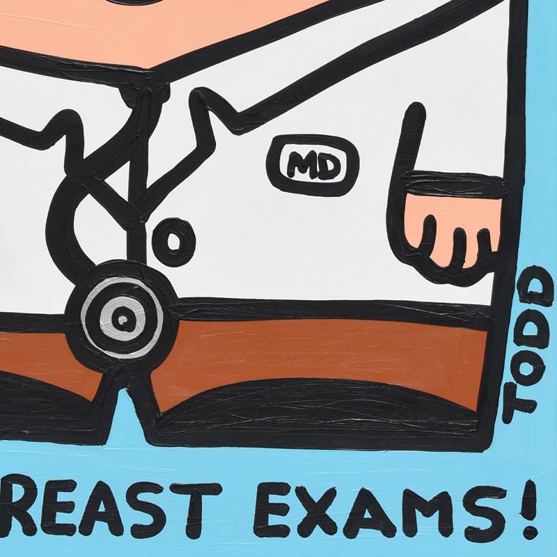 EXPLICIT CONTENT Todd Goldman Original Painting (inappropriate content ...