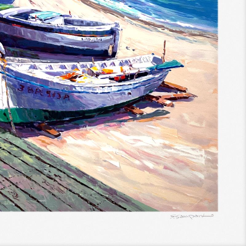 Sam Park, "Boats of Calella" Limited Edition Publisher's Proof ...