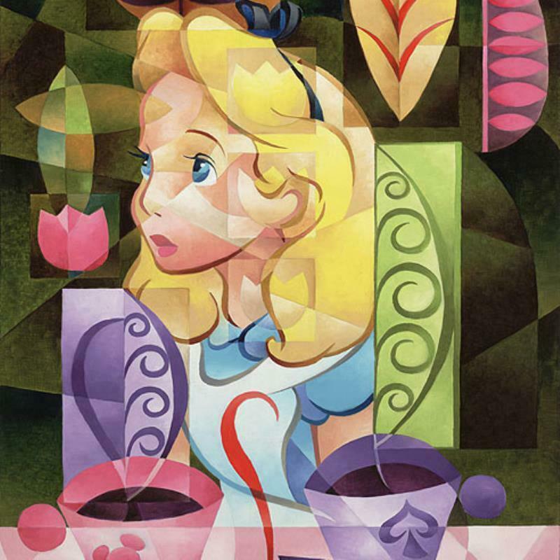 Tom Matousek, "Tea for Three " Hand Signed & Embellished Limited ...