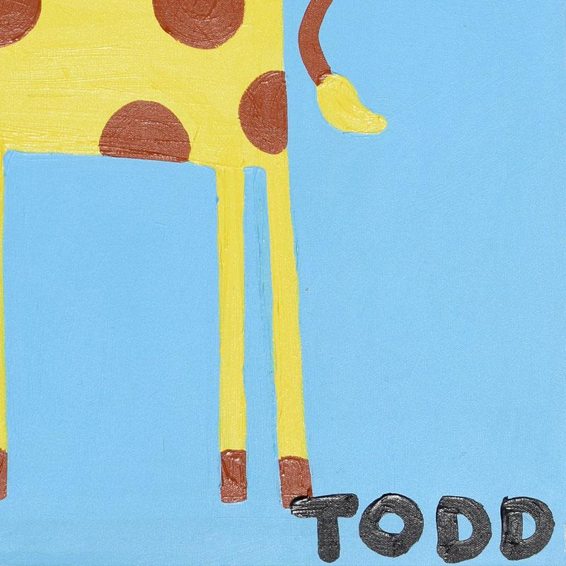 EXPLICIT CONTENT Todd Goldman Original Painting (inappropriate content). | Property Room