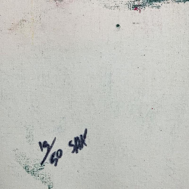 Steve Kaufman (1960-2010), "Guardian Angel" Hand Signed and Numbered ...