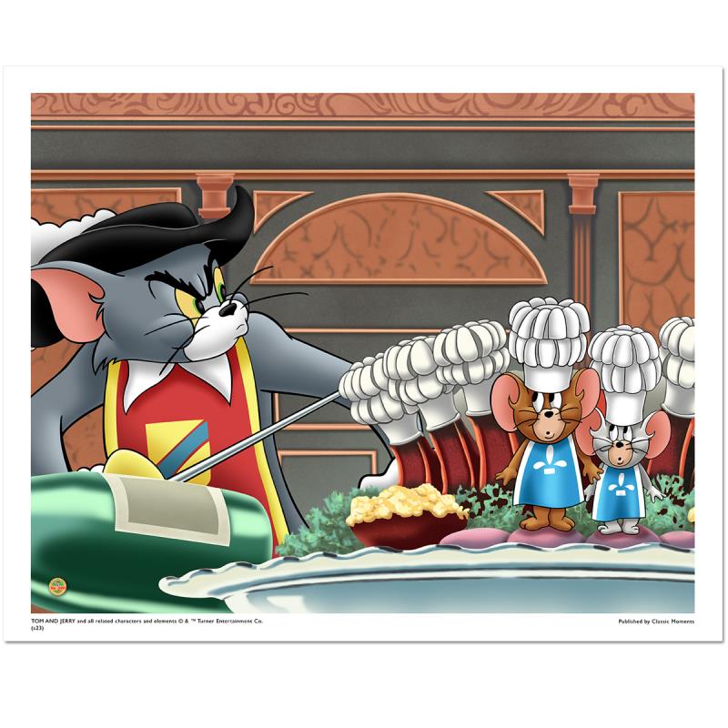 Tom and Jerry "Two Musketeers" Numbered Limited Edition with ...