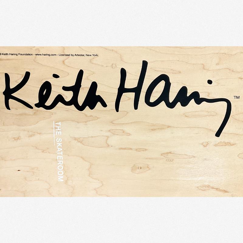 Keith Haring (1958-1990), "Electric" Framed Skateboard Triptych, Plate ...