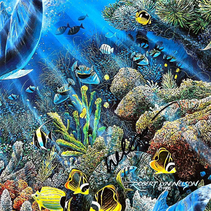 Robert Lyn Nelson, "Glisten of Na Pali" Hand Signed Poster | Property Room