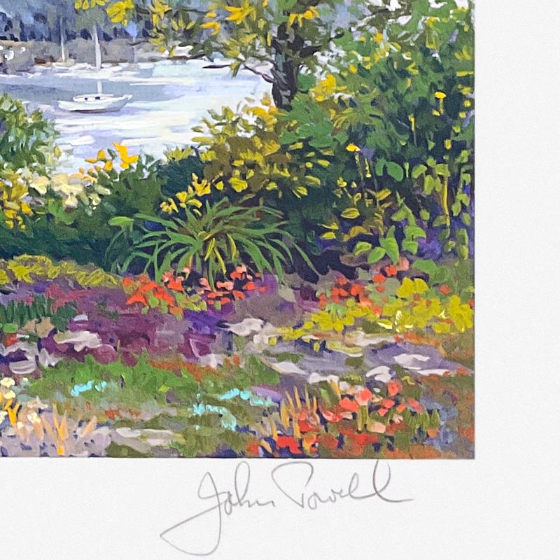 John Powell, "Enchanted Coast" Limited Edition Serigraph, Numbered and Hand Signed with Letter ...