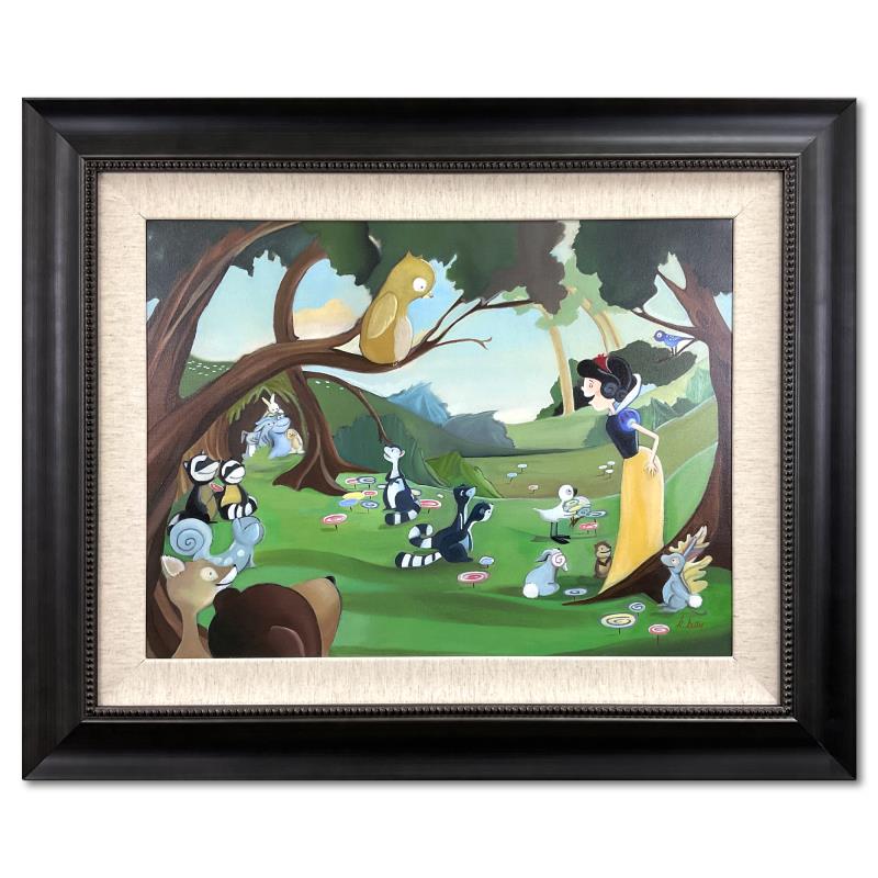 Katie Kelly, "Forest Friends" Framed Limited Edition on Canvas from ...