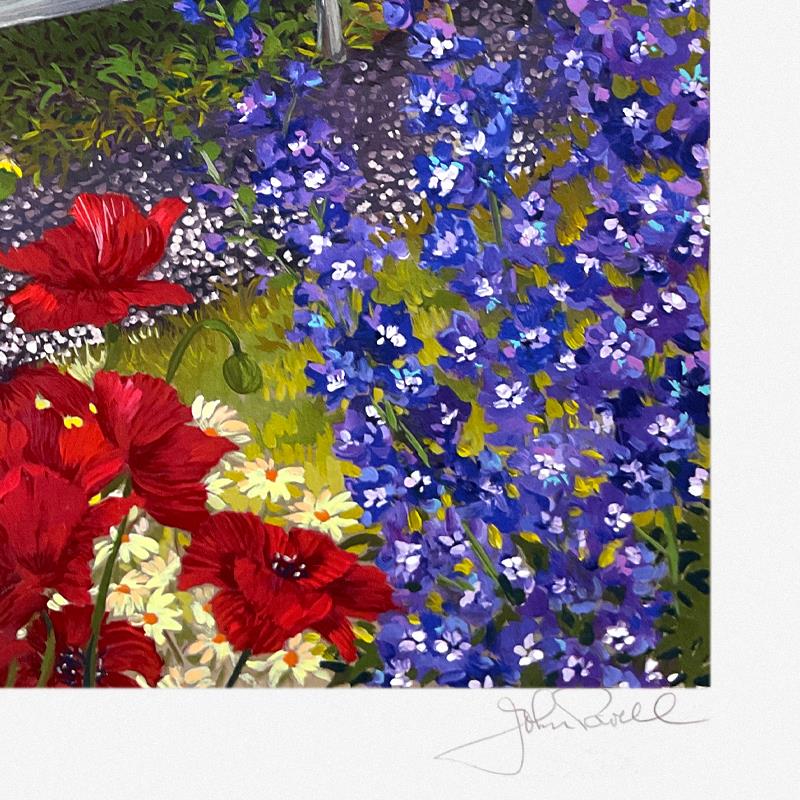 John Powell, "Red Poppies" Limited Edition Printer's Proof, Numbered ...