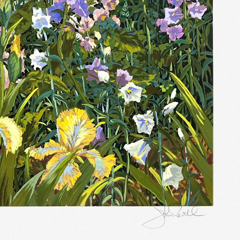 John Powell, "Fox Gloves and Irises" Limited Edition Printer's Proof ...