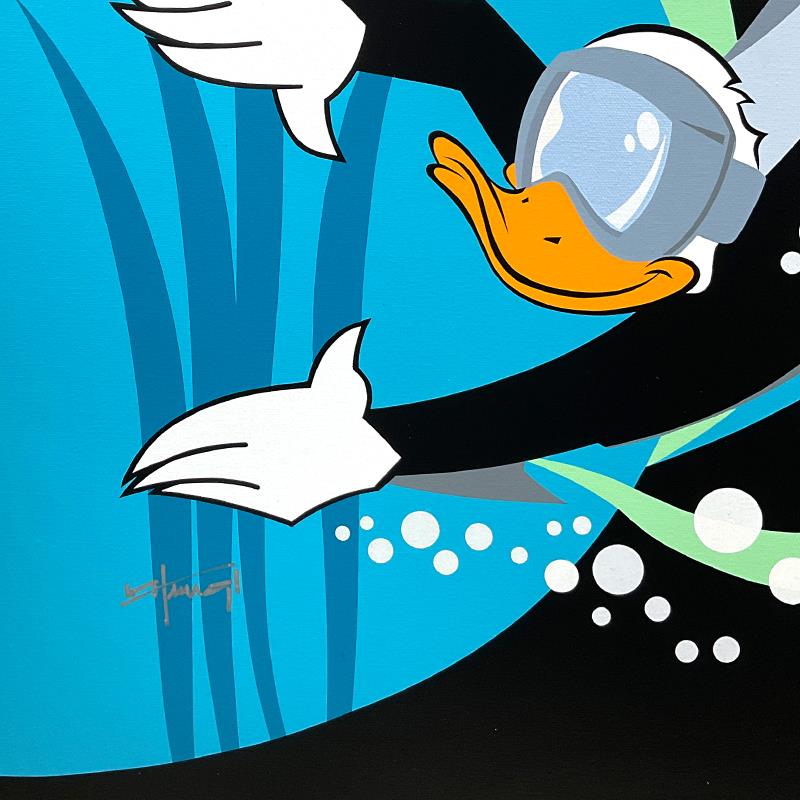 Mike Kungl, "Aqua Duck" Limited Edition on Canvas from Disney Fine Art ...