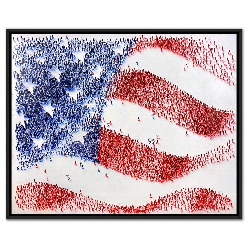 Craig Alan, "Populus: Nation Of Nations" Framed Limited Edition on ...