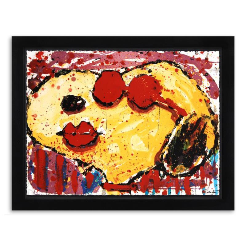 Tom Everhart, "Very Cool Dog Lips In Brentwood" Framed Limited Edition ...