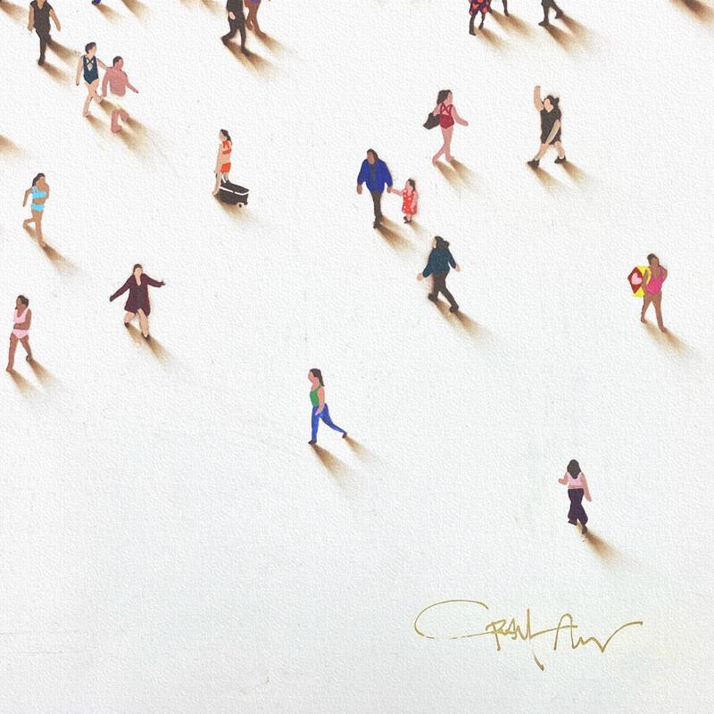 Craig Alan, "Populus: Beach Love" Framed Limited Edition, Numbered and ...