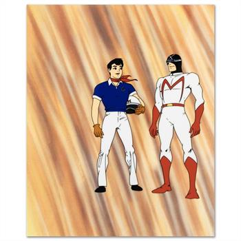 "Speed Racer and Racer X" Limited Edition Sericel, Licensed by Speed ...