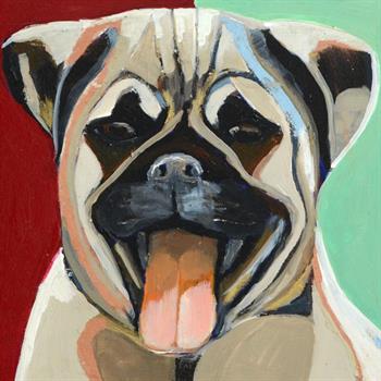 Ofer Samra! "Air Condition, Please" Framed Original Oil & Acrylic ...