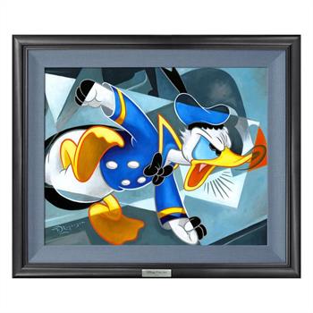 "Attack of the Quack" Framed Limited Edition Canvas by Tim Rogerson ...