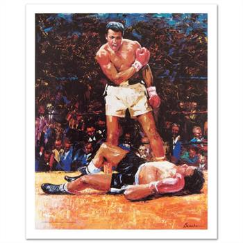 Igor Semeko! "Ali Over Liston" FINE ART POSTER of Heavyweight Champ ...