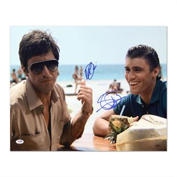 "Scarface" Photo Autographed by Al Pacino & Steven Bauer with ...