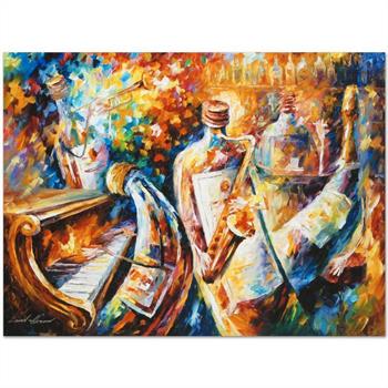 Leonid Afremov "Bottle Jazz I" Limited Edition Giclee on Gallery ...
